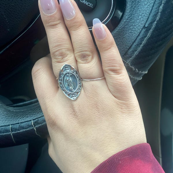 Interlocking Holding Hands Ring, 925 Sterling Silver Romantic Love ...