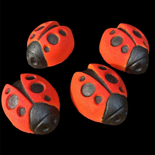 Ladybug Mold Plastic Mold for Bath Bombs Soap Mold Resin Mold Craft ...