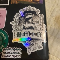 Holographic Sticker Slytherin House Emblem Hogwart School of Wizard ...