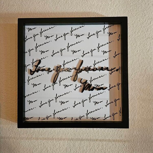 Handwritten Keepsake Sign - Etsy