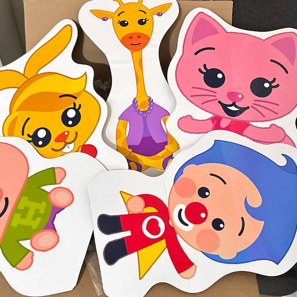 Blaze and the Monster Machines Characters Stands, 24in Tall, Cutouts ...