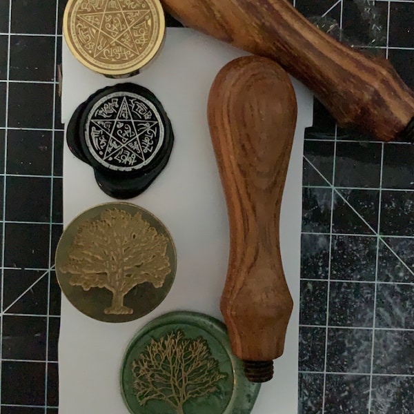 Tree Wax Seal Stamp Kit Wedding Custom, Family Tree Wax Stamp Seal ...