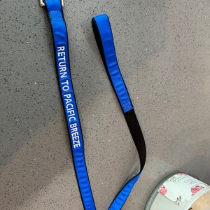 Custom Personalized Embroidered Dog Leash - Etsy