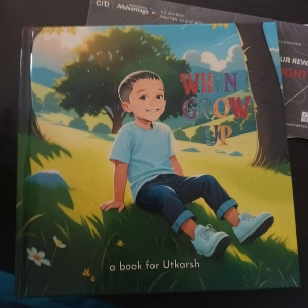Personalized Children's Book: When I Grow Up, Custom Career Story for ...