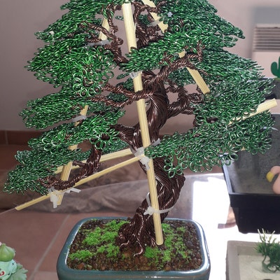 Wire Bonsai Tree, Wire Tree Sculpture, Bonsai Tree, Tree of Life ...