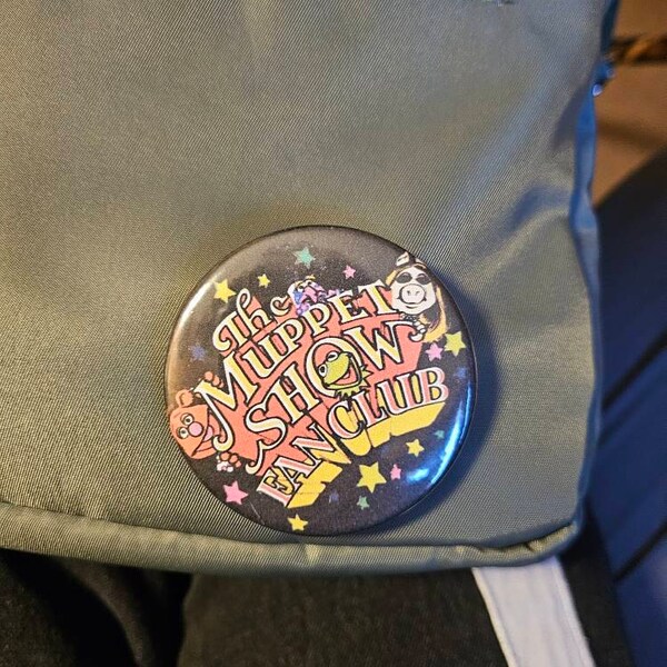 NEW Muppet Show Fan Club Pinback Button - Etsy