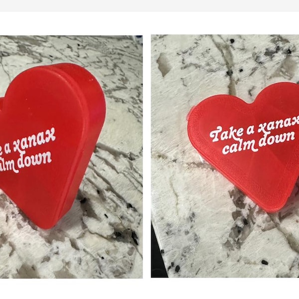 Very Mindful Very Cutesy Very Demure Handheld Heart Mirror or Compact ...