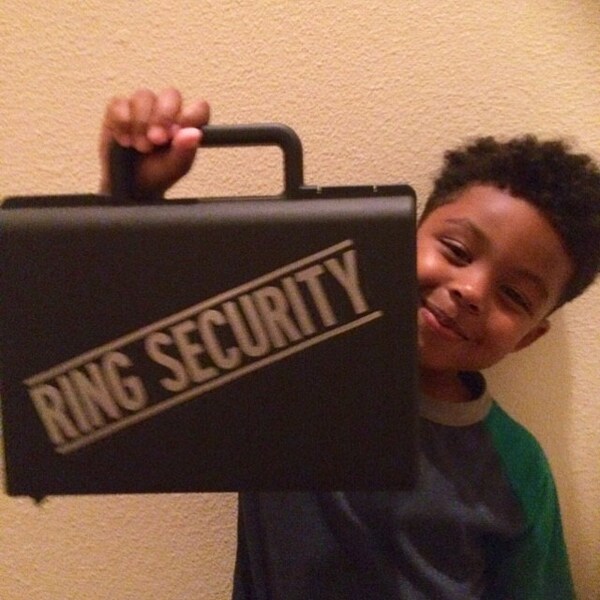 Ring Security Briefcase, Ring Security Case, Ring Bearer Briefcase ...