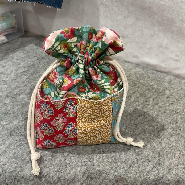 Pocketful of Sunshine Bag PDF Sewing Pattern, Drawstring Pouch With ...