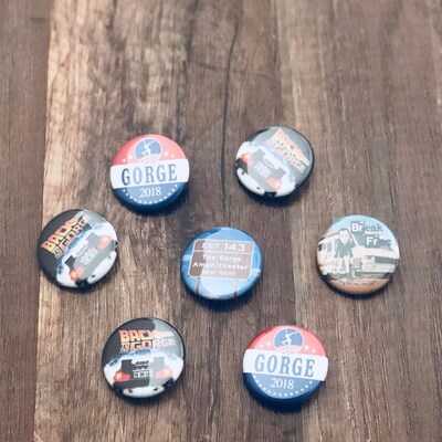 Gorge Amphitheater Next Right Button or Magnet - Etsy