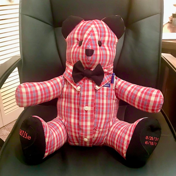 Memory Bears Keepsake Teddy Bears( Custom Made From Your Loved Ones ...