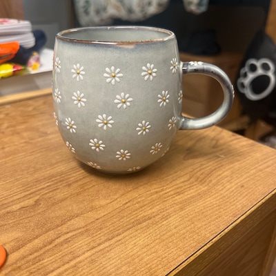 Daisy Coffee Mug Cozy Tea Cups Daisy Cappuccino Ceramic Mug Cute Daisy ...