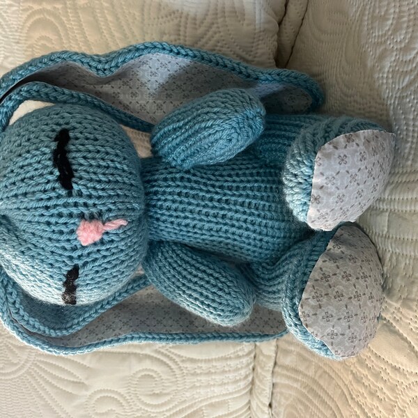 Bunny Knitting Machine Pattern PDF ONLY Addi Sentro - Etsy