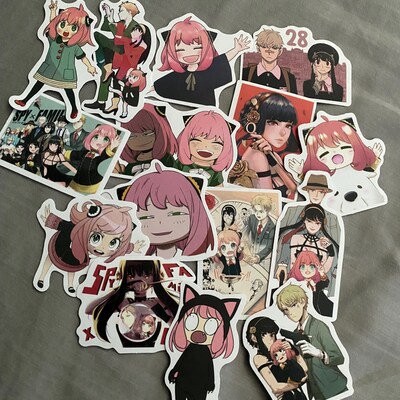 50 Spy Family Stickers, Stickers for Water Bottles, Hydroflask Stickers ...