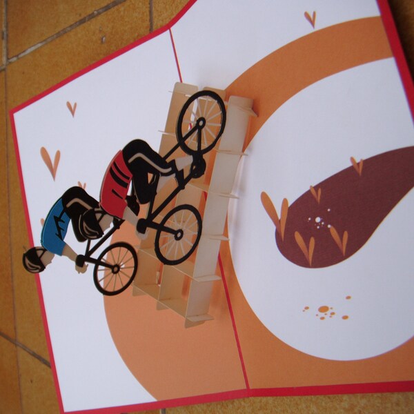 Music Notes Pop up Kirigiami 3D Cards Handmade Uniqe Birthday, Wedding ...