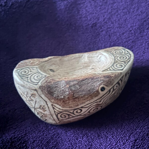 Welsh Poem Bowl: Cypress Wood. deep Memory - Etsy