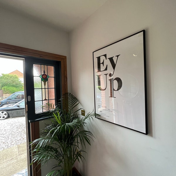 Be Reyt Description Print • Yorkshire Slang Print • Yorkshire Dialect ...