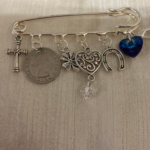 Something Old Something New …. Bridal Pin Keepsake/wedding Gift - Etsy
