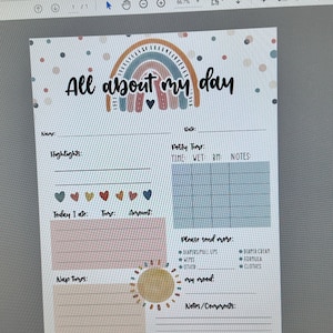 Boho Rainbow Teacher Feedback Card Teacher Positive Affirmation Teacher ...