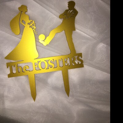 Wedding Cake Topper,soccer Football, Soccer Players Wedding,football ...