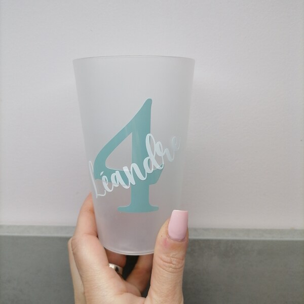 Gobelet Eco Cup 30cl Prénoms, gobelet personnalisé anniversaire baptême ...