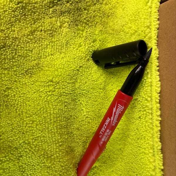 2pcs G10 Sharpie Marker EDC Tactical Pen Paracord Tools, Marlin Spike ...