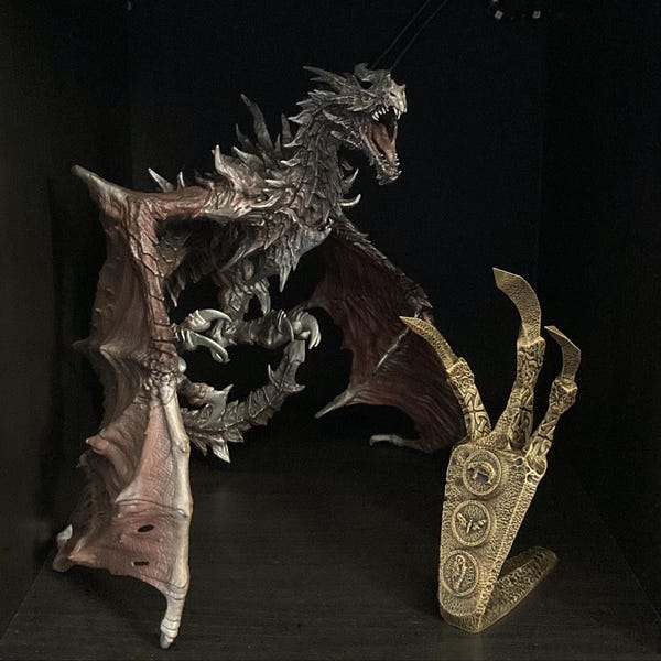 Skyrim Set of 10 Dragon Claws, Skyrim Artifact, the Elder Scrolls Decor ...