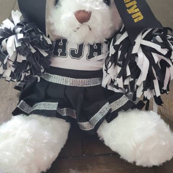 Personalized Cheerleading Plush Bear, Custom All-star Cheer Bears ...