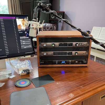 1U Desktop Studio Equipment Rack Quick Turnaround Free Customization - Etsy