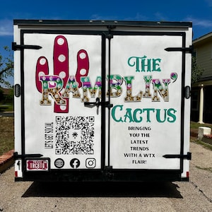 Custom Really Big Vinyl Decals Multiple Colors to Choose From - Etsy