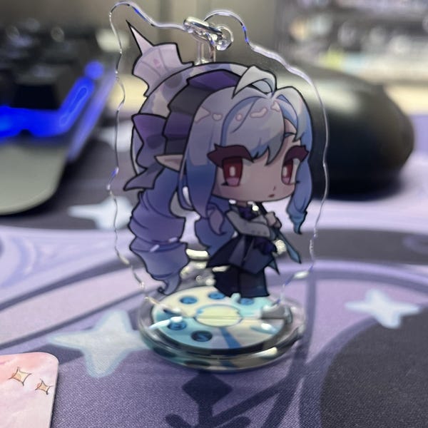 Zenless Zone Zero - Hugo, Vivian Acrylic Charms - Keychain & Standee ...