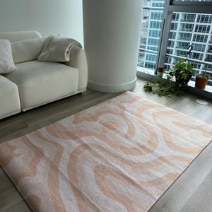 Pink Zebra Stripes Rug, Preppy Room Decor, Zebra Room Decor, VSCO ...