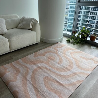 Pink Zebra Stripes Rug, Preppy Room Decor, Zebra Room Decor, VSCO ...