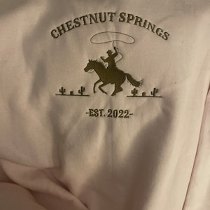 Chestnut Springs Series Sweatshirt / Licensed Elsie Silver Merch / Book ...