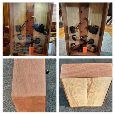 Tobacco Pipes Display Case ,with Lighting Display,storage/display of 10 ...