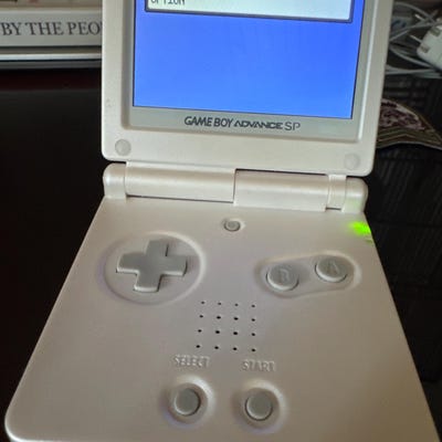White Game Boy Advance GBA Console With Ips V5 Backlight Backlit LCD ...