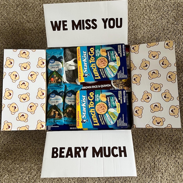 Long Distance Relationship Care Package Stickers / Care Package for ...