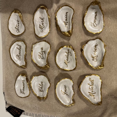 Tropical Palm Leaf Name Tags Handwritten Monstera Names With Hole Punch ...