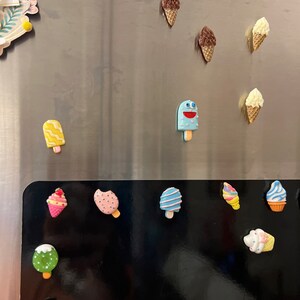Donut Magnets / Pushpins 6 Donuts in 1 Set Food / Dessert / Snack ...