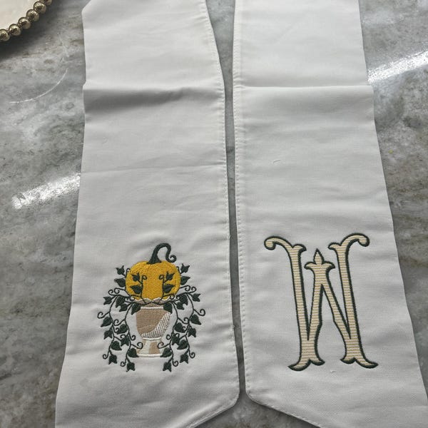 New Design Sash Embroidery Wreath Sash Housewarming Gift Door Hanger ...