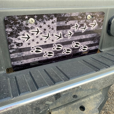 USN Navy License Plate American Flag Military Novelty Plate Navy Auto ...