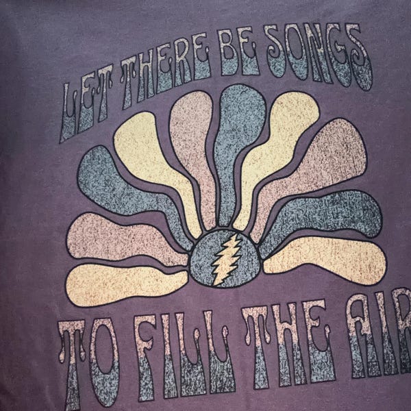 Grateful Dead Ripple Inspired Retro Shirt, Deadhead Concert Shirt, Dead ...