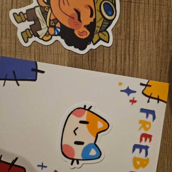 Cute Animals Stickers Waterproof Matte Vinyl Laminated, Diecut Sticker ...