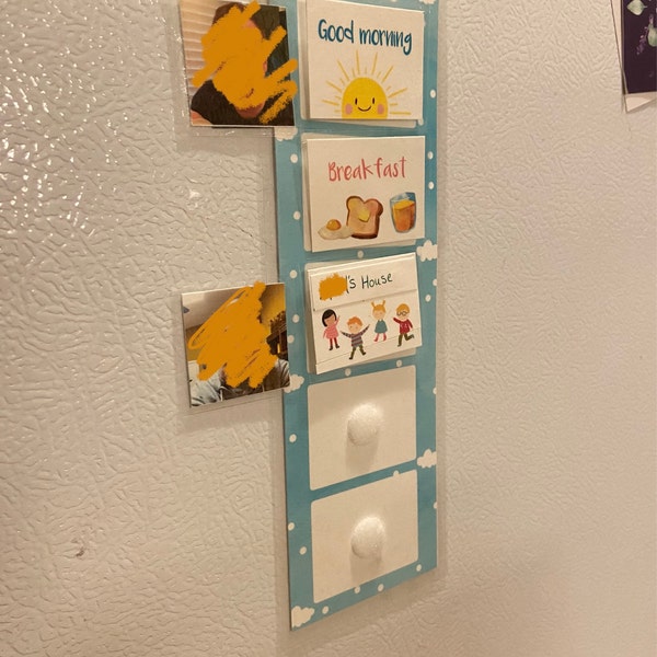 Visual Schedule Kids Daily Routine Chart 80 Cards Chores School ...