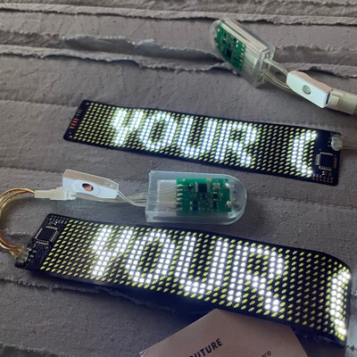 Paper-thin LED Matrix: DIY Tech Component for Wearables - Etsy UK