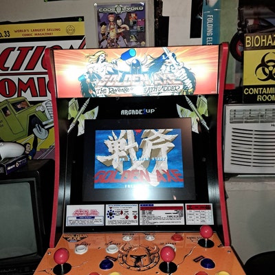 Golden Axe Arcade1up 4 Player to 2player Conversion Panel Only - Etsy