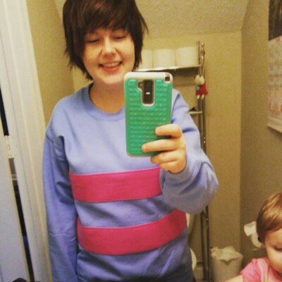 Frisk Shirt, Undertale Shirt, Frisk Sweatshirt, Costume, Cosplay Shirt ...