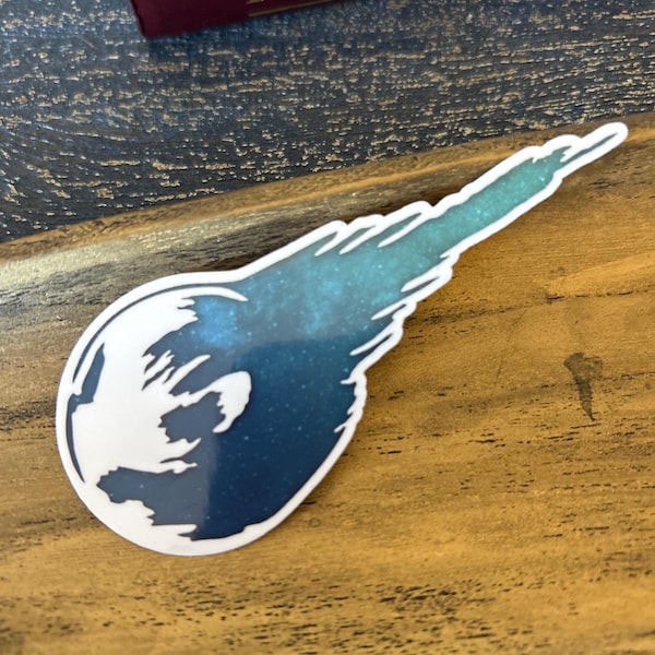 FF7 Meteor Car Decal Cloud Sephiroth Final Fantasy 7 Car Decal Ff7 ...