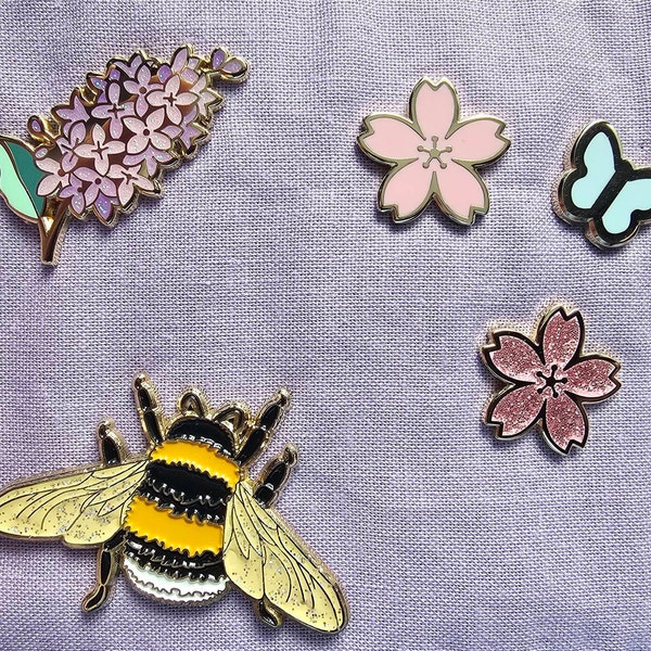 Pins Fox Fox Enamel Lapel Pin Fox Badge Pins Enamel Pins Gold Metal ...