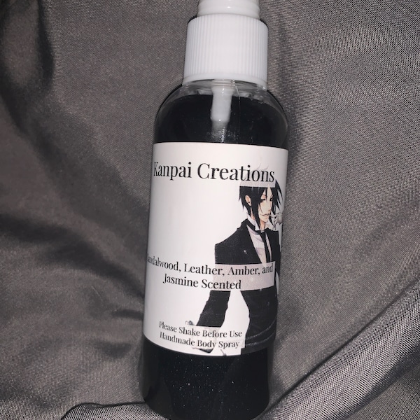 Anime Inspired Body Spray, Anime Perfume - Etsy